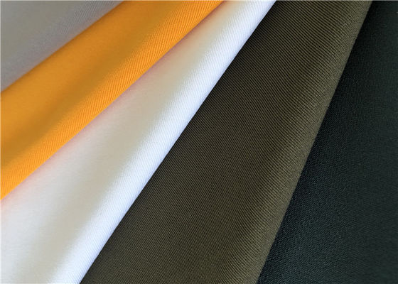 Lycra Polyester Spandex Interlock Fabric Weft Knitted 4 Way 240 GSM