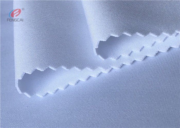 4 Way Stretch 92 Polyester 8 Spandex Fabric , Double Knitted Air Layer ...