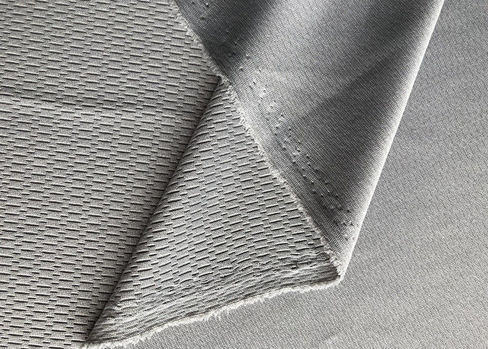 100% Polyester Knit Bird Eye Mesh Sports Mesh Fabric For Polo T-Shirt