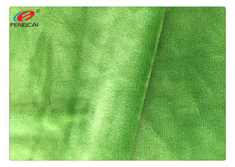 Brushed Velboa Polyester Plush Fabric For Toys Blanket Solid Color