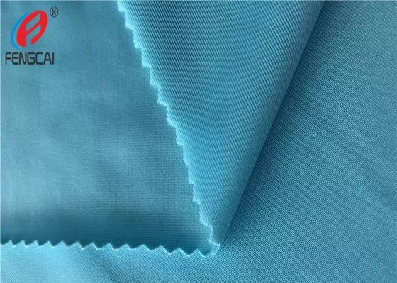 Solid Colour 86% Polyester 14% Spandex Fabric 4 Way Stretch Knitted