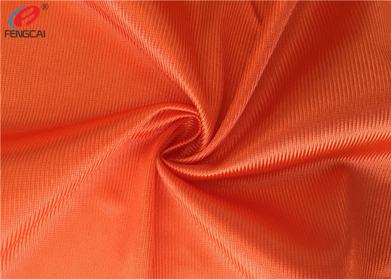 Warp Knitted Polyester Tricot Dazzle Fabric , Basketball Uniform Poly ...