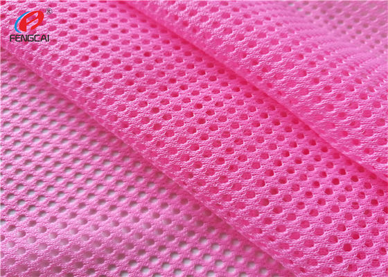 100% Polyester 3D Air Knitted Polyester Mesh Fabric For Garment / Shoes ...