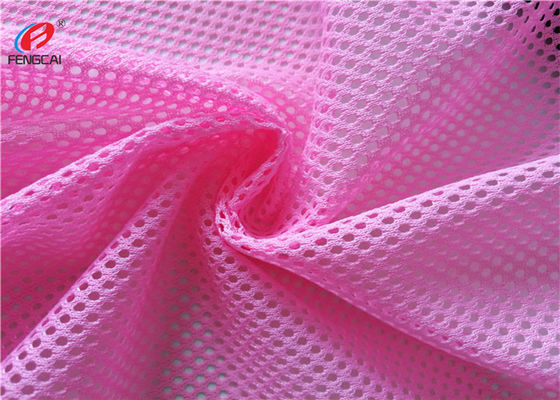 100% Polyester 3D Air Knitted Polyester Mesh Fabric For Garment / Shoes ...