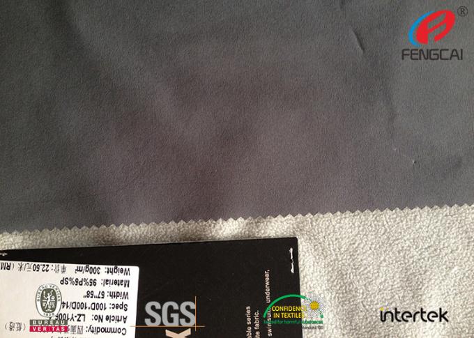 Solid Color TPU Laminated Micro Polar Fleece Fabric , 4 Way Stretch ...