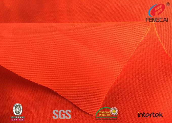 Anti Static Fluorescent Orange Material Reflective Safety Fabric Flame ...