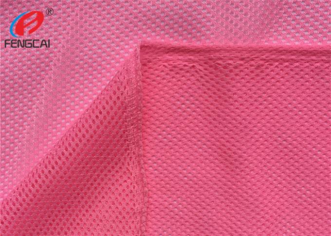 Free Sample 100% Polyesyer Sports Mesh Fabric Tricot Athletic Fabric ...