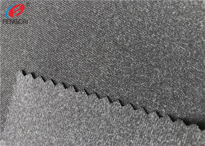 200gsm Polyester Nylon Spandex Blend Fabric Melange Elastic Fabric For ...